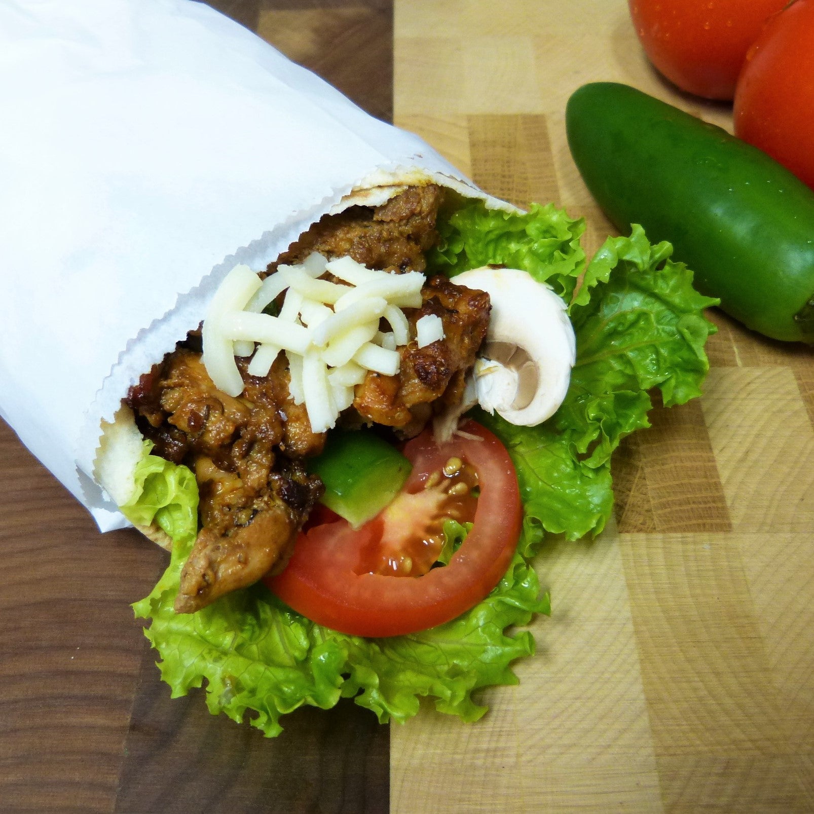 Mexican Chicken Donair – World Wrap Place